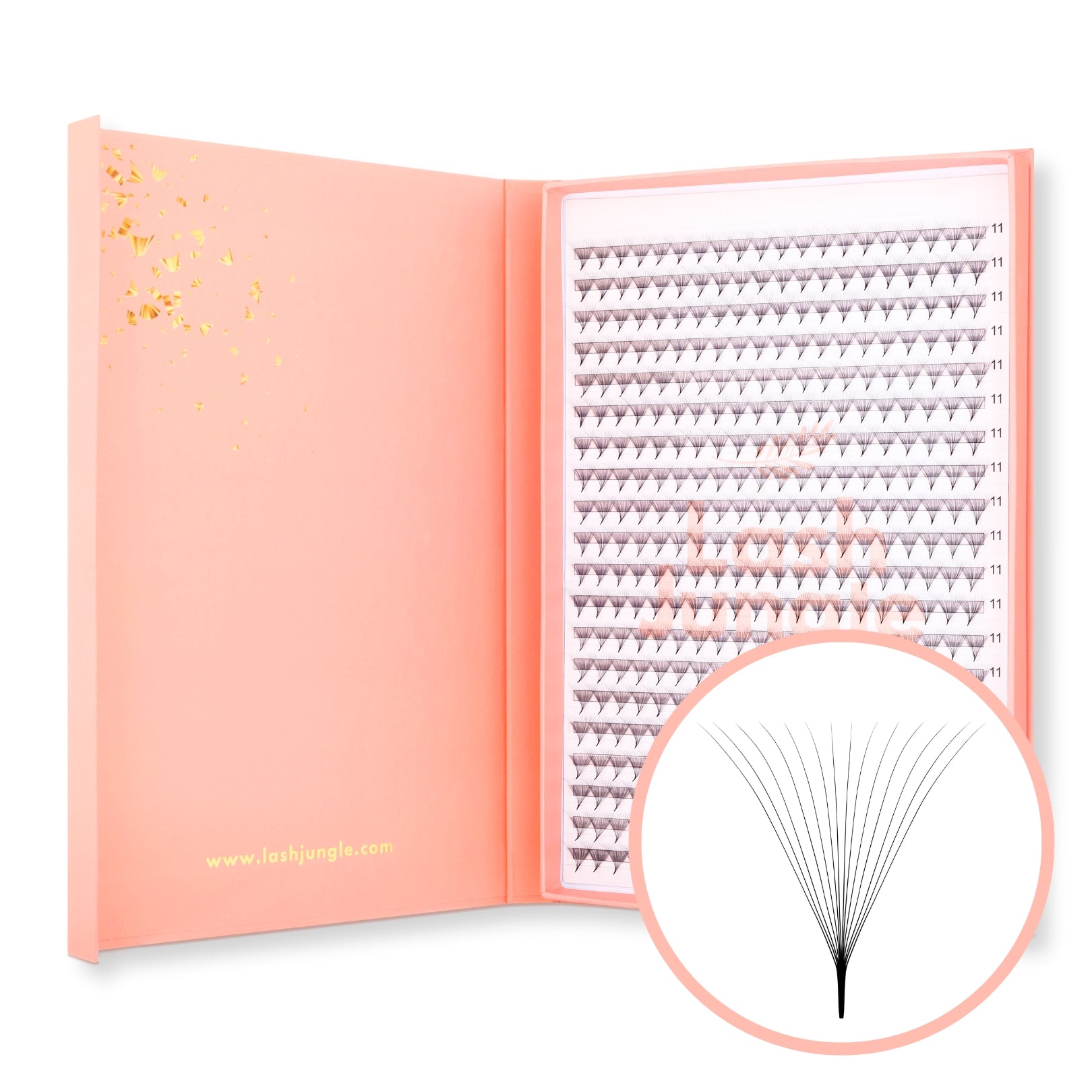 14D Promade Fans XXL Eco 400 - Premade Volume Fans – Lash Jungle