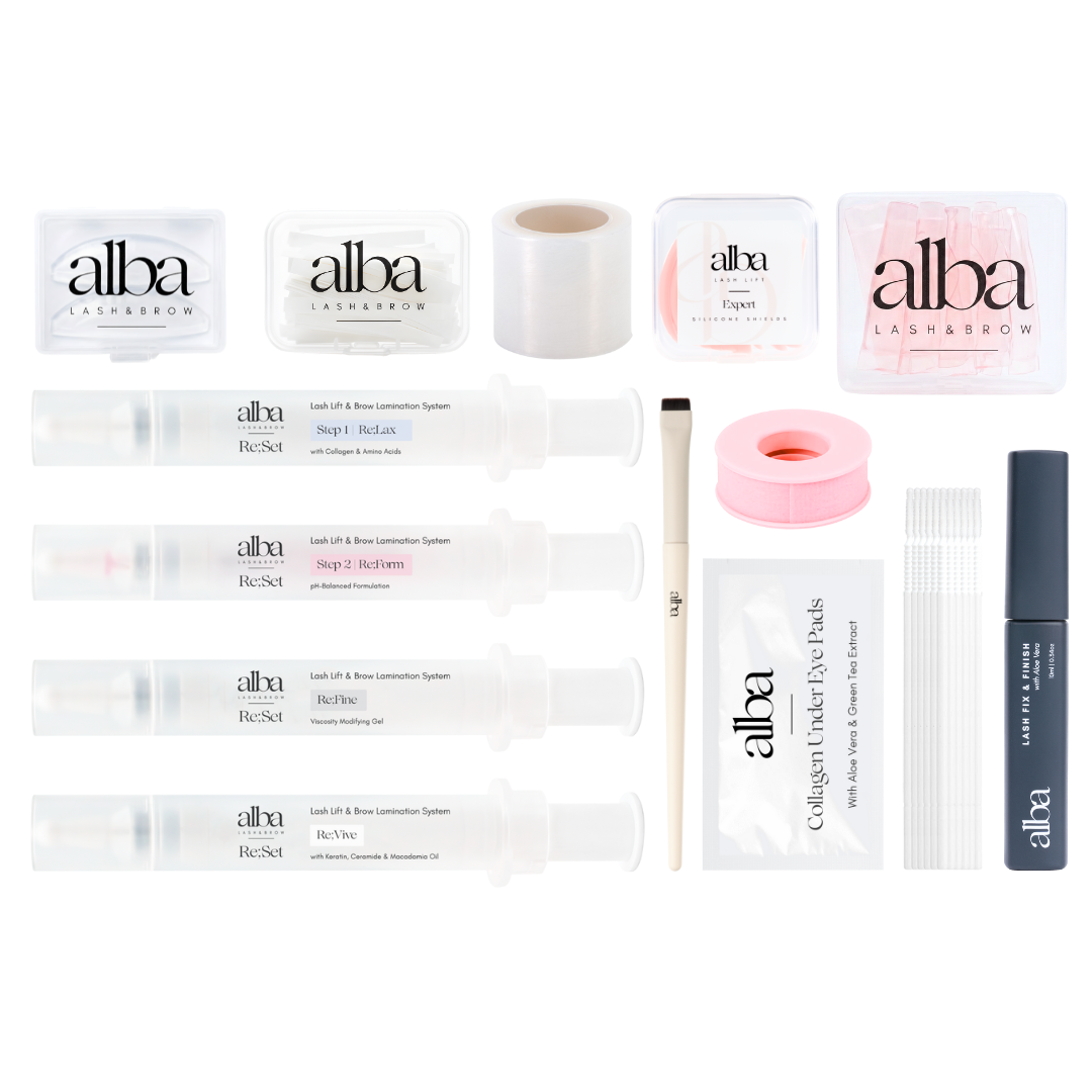 Korean Lash Lift Complete Kit | Alba – Lash Jungle